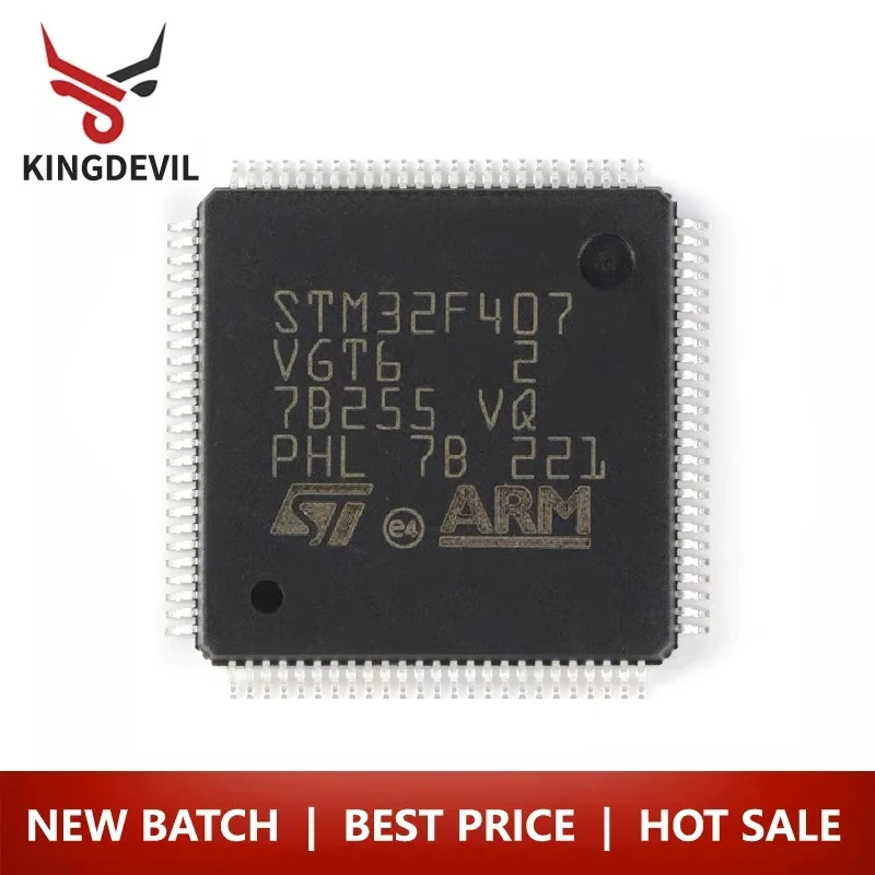 Microcontrolador-de-Chip-nico-Original-LQFP-100-de-alto-rendimiento-serie-MCU-STM32F407VGT6 ...