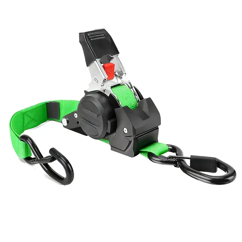 Soft Loops Retractable Ratchet Straps Self-Retracting 3 Meter Easy ...