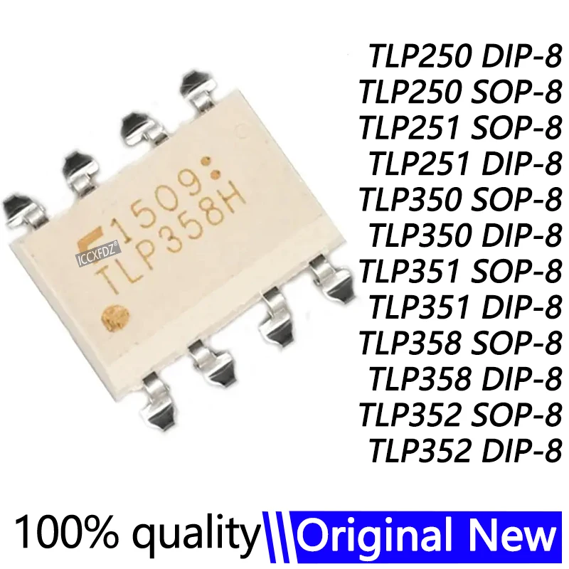 Optoaislador-fotoel-ctrico-IC-acoplador-TLP250-TLP350-TLP251-TLP351-TLP358-TLP352-DIP-8-SOP-8 ...