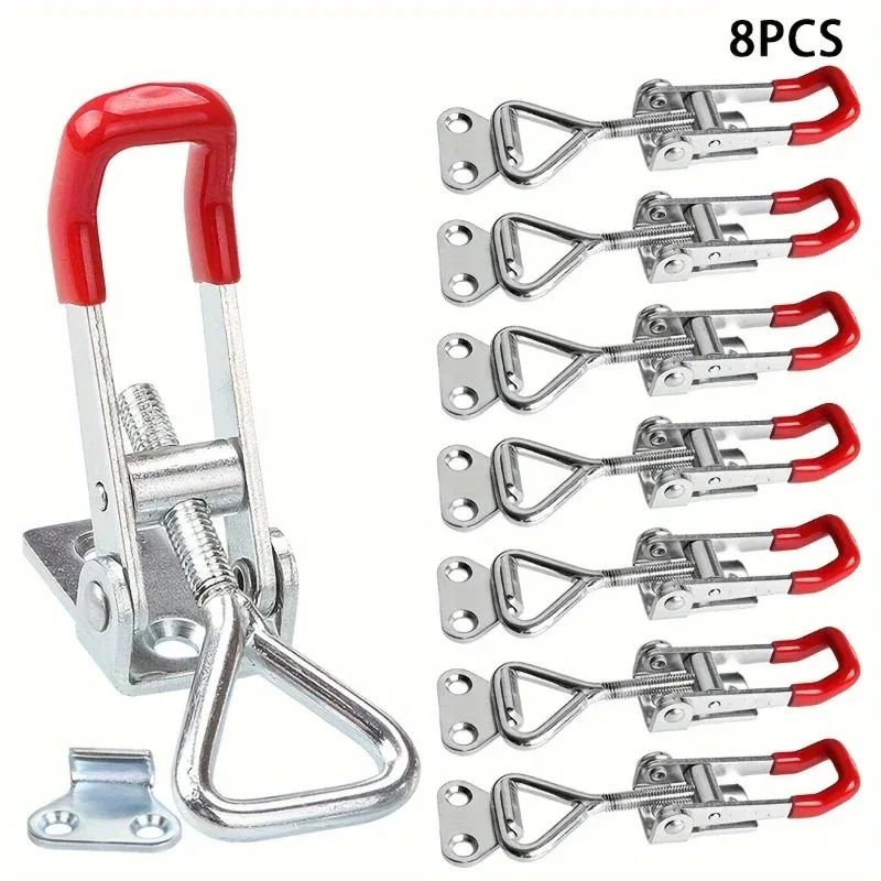 Toggle-Clamp-Adjustable-Stainless-Steel-Door-Bolt-Type-Fixture-Quick ...