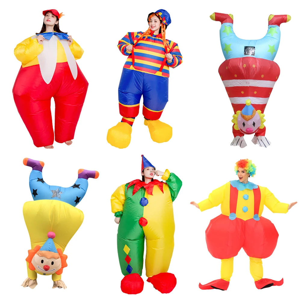 Upside-Down-Clown-Inflatable-Costume-for-Adult-Men-Women-Dance-Party-TV ...