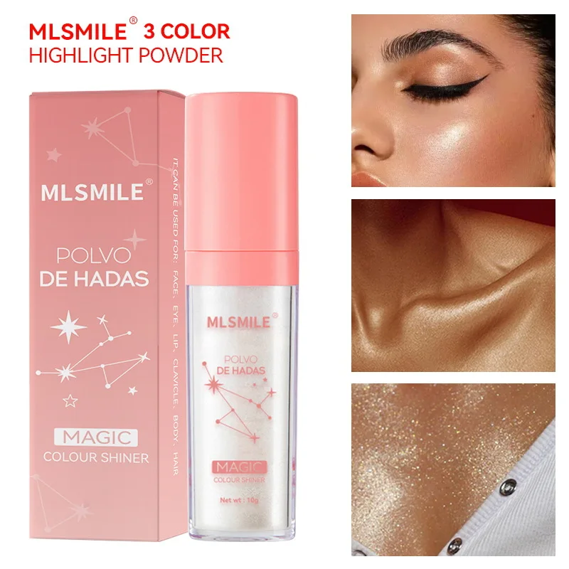 Fairy Highlight Pat Powder Full Body Highlight Brightening Natural ...