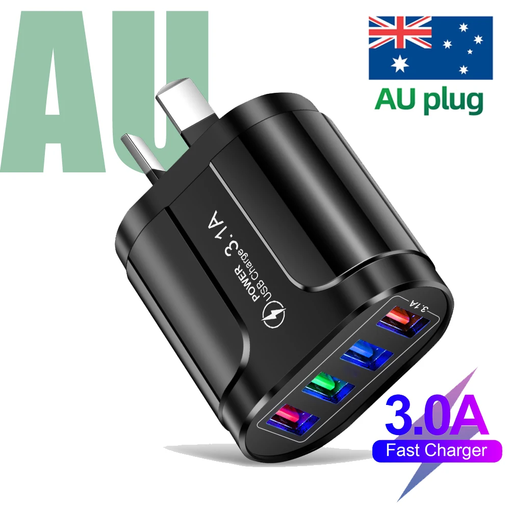 3-1A-AU-Chargers-Fast-Charging-Charger-USB-High-Korea-Speed-Charger-for ...