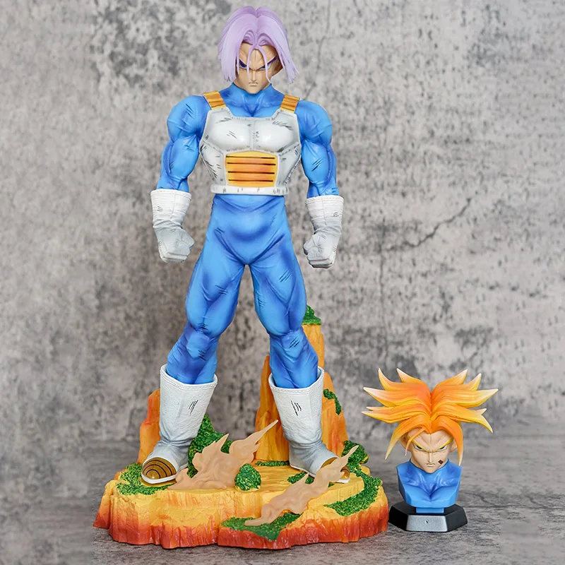 Figuras-de-acci-n-de-Dragon-Ball-Z-Trunks-de-29cm-modelo-DBZ-Torankusu ...