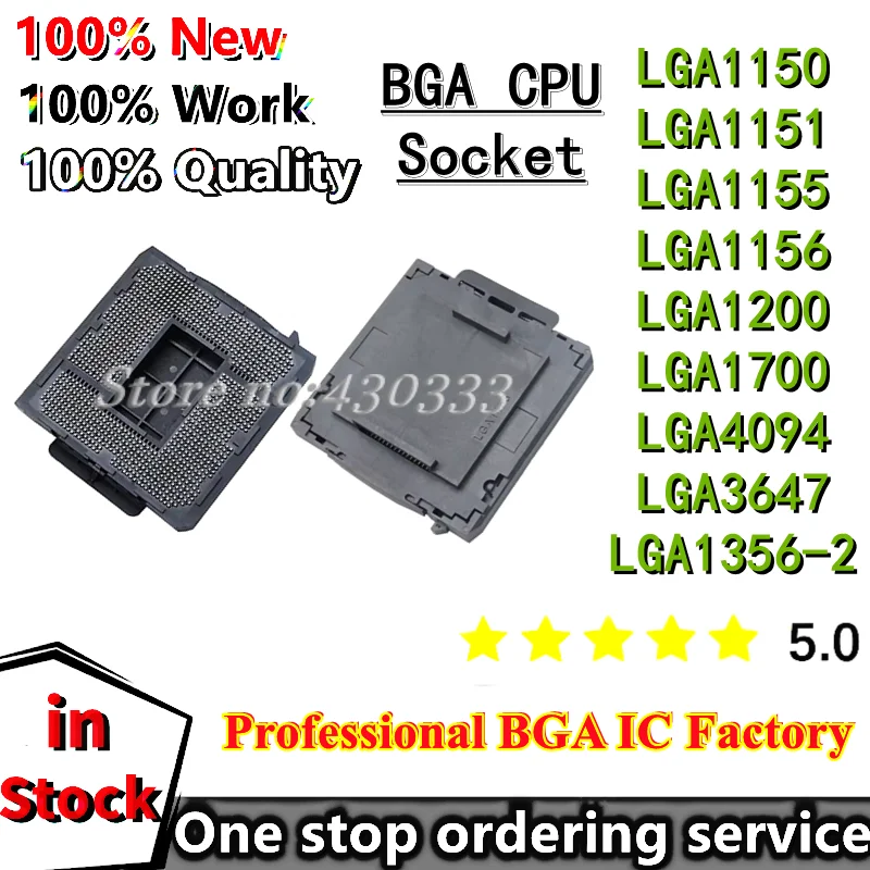 BGA CPUソケット LGA 1150 1151 1155 1156 1200 1700 1356-2 3647 4094対応 マザーボード ...