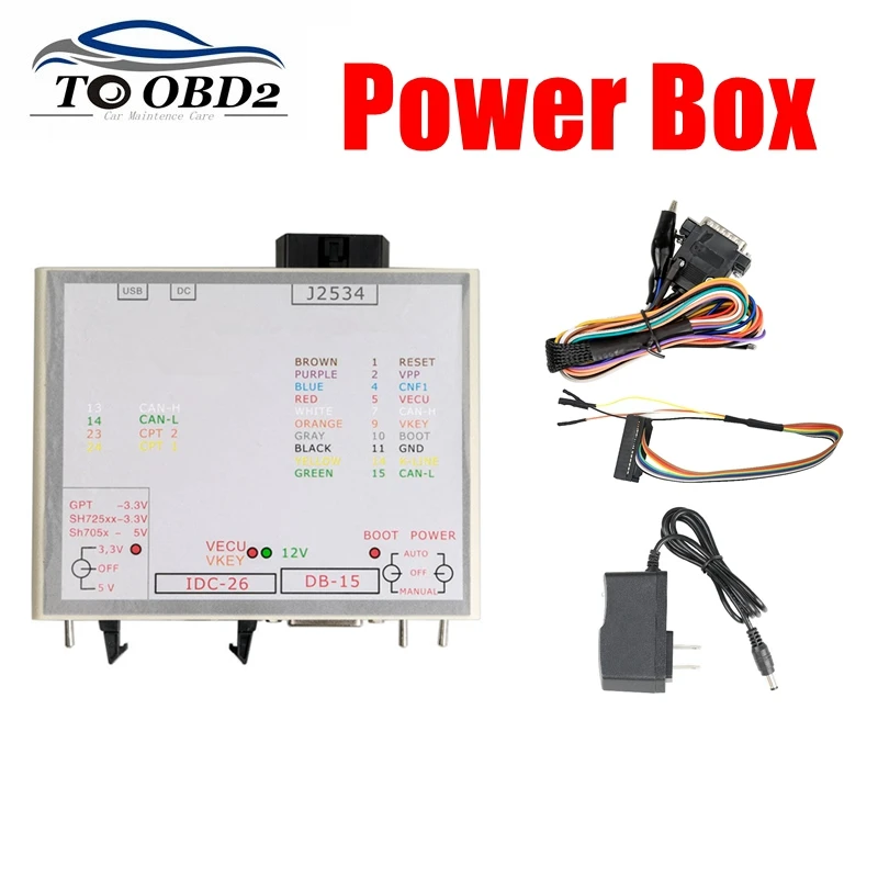 Power-Box-JTAG-For-Hitachi-FLASH-Via-j2534-Works-For-FLASH-ECU-Soft-OBD ...