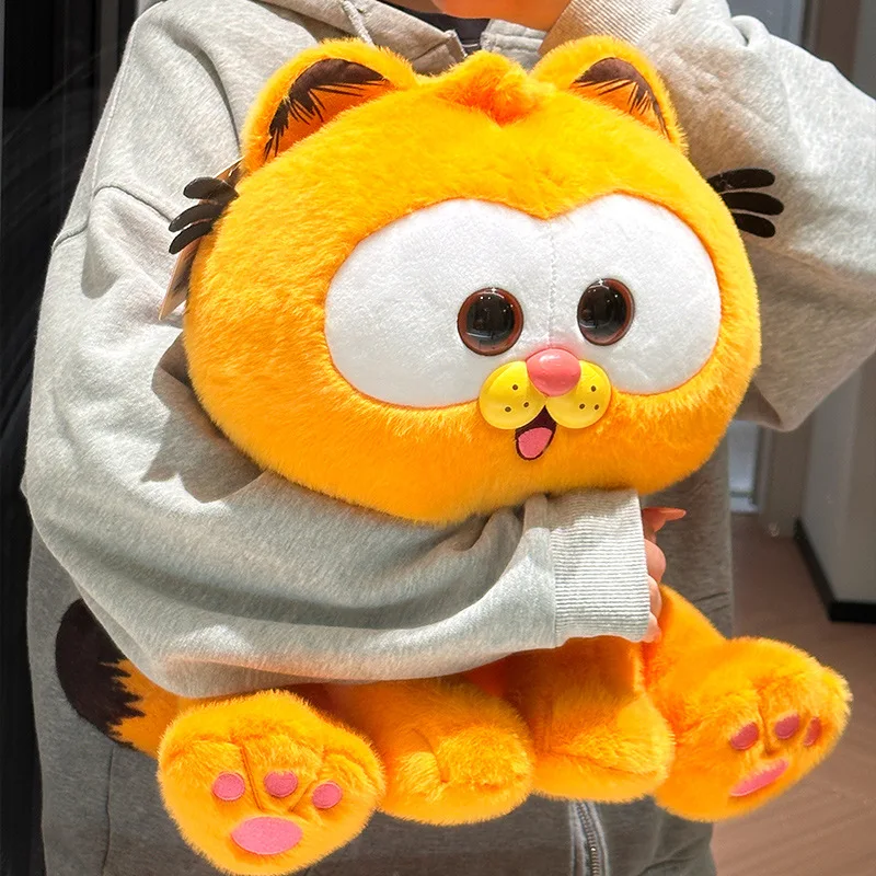 Big-Size-MINISO-Garfield-Cute-Fat-Cat-Stuffed-Doll-Kawaii-Animal ...