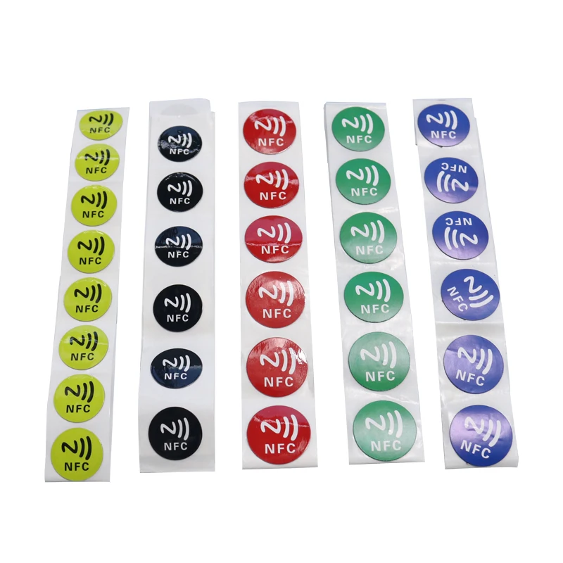 100pcs-NFC-Tags-NTAG213-NFC-Stickers-NFC-Tags-Adhesive-Programmable-NFC ...