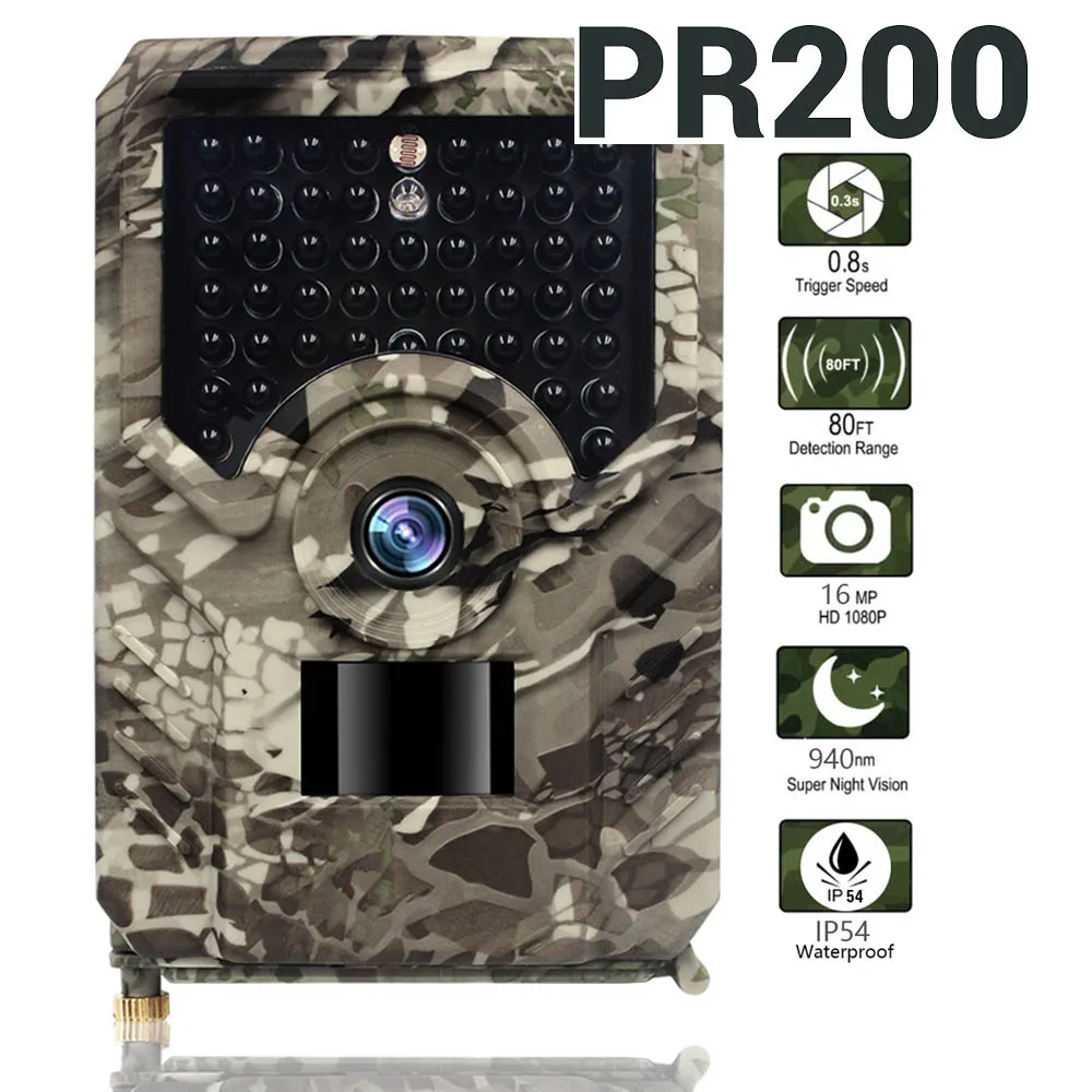 Hunting-Trail-Camera-16MP-Pixel-1080-Video-940nm-Led-IR-Camera-Ip54 ...