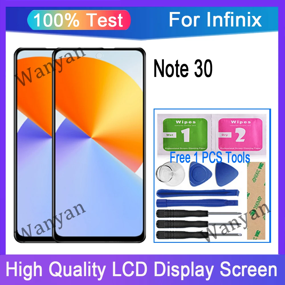 Substitui-o-Display-LCD-para-Infinix-Nota-30-Digitador-Touch-Screen ...