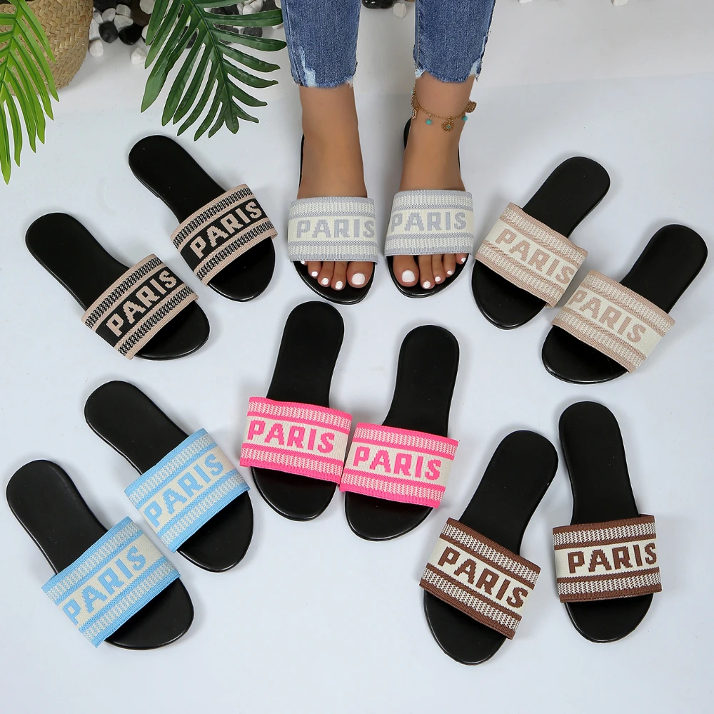 Slippers for Women Shoes Summer Sandals Ladies Casual Slides Women ...
