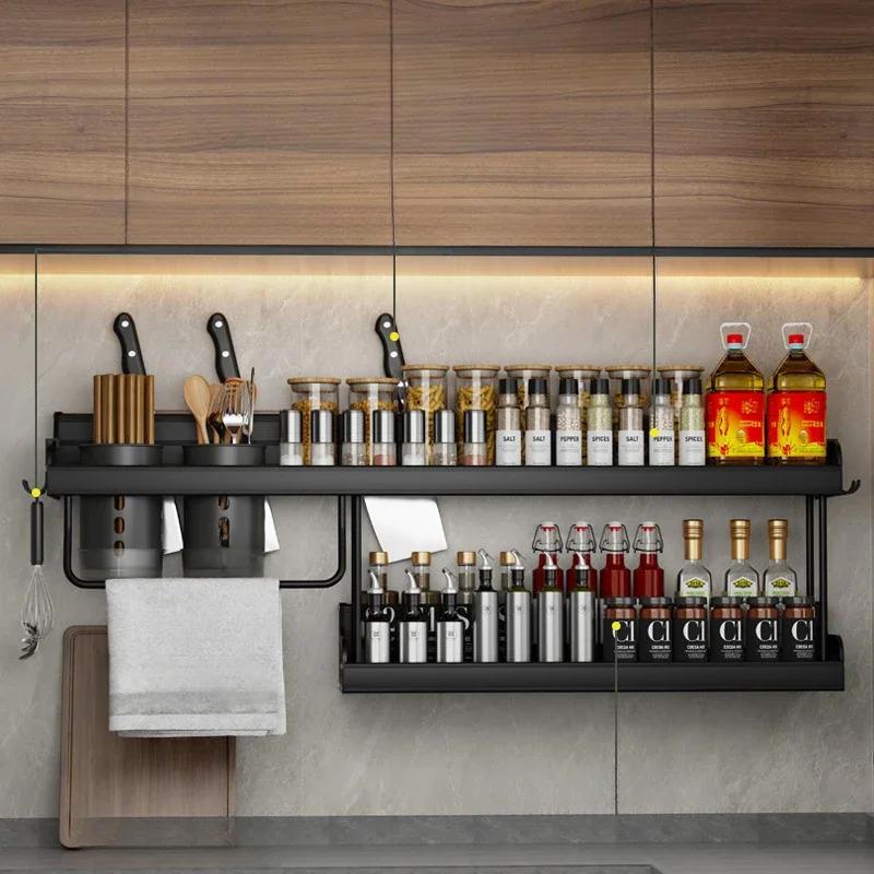 49-39cm-Double-Layer-Kitchen-Shelf-Wall-Mounted-Spice-Storage-Racks ...