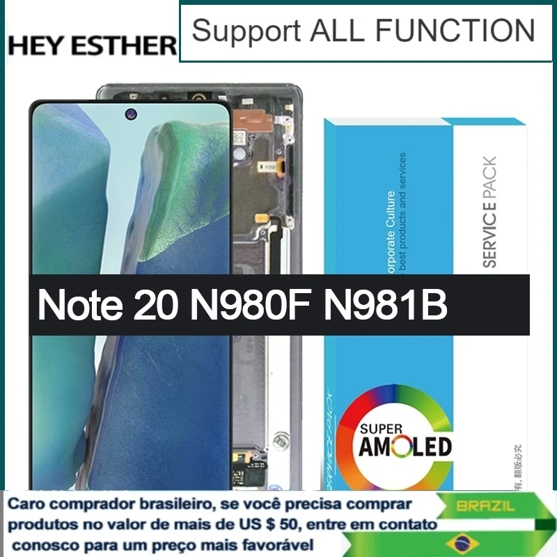 AMOLED-LCD-touch-screen-for-Samsung-Galaxy-Note-20-6-7-inch-sm-n980f-sm ...