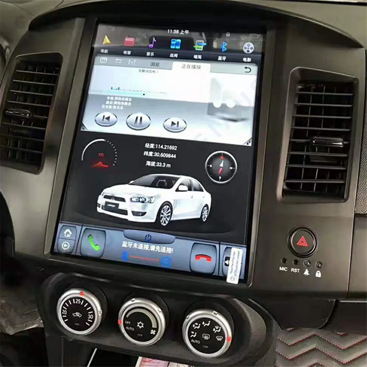 Pantalla-Tesla-de-128G-para-Mitsubishi-Lancer-2007-2017-reproductor ...