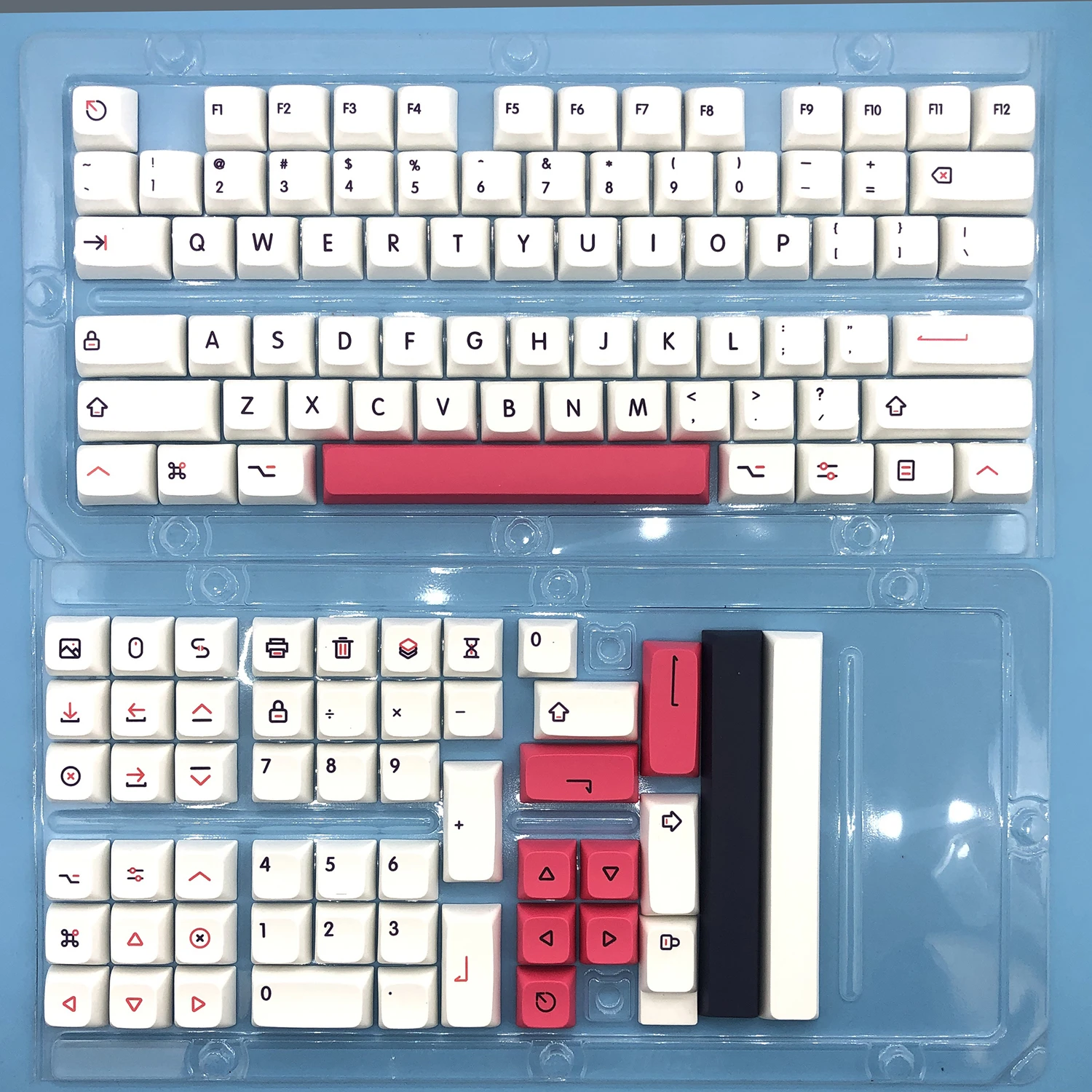 Fendai Keycap Xda Profile126 Key Sublimation Key English/russian Pbt ...