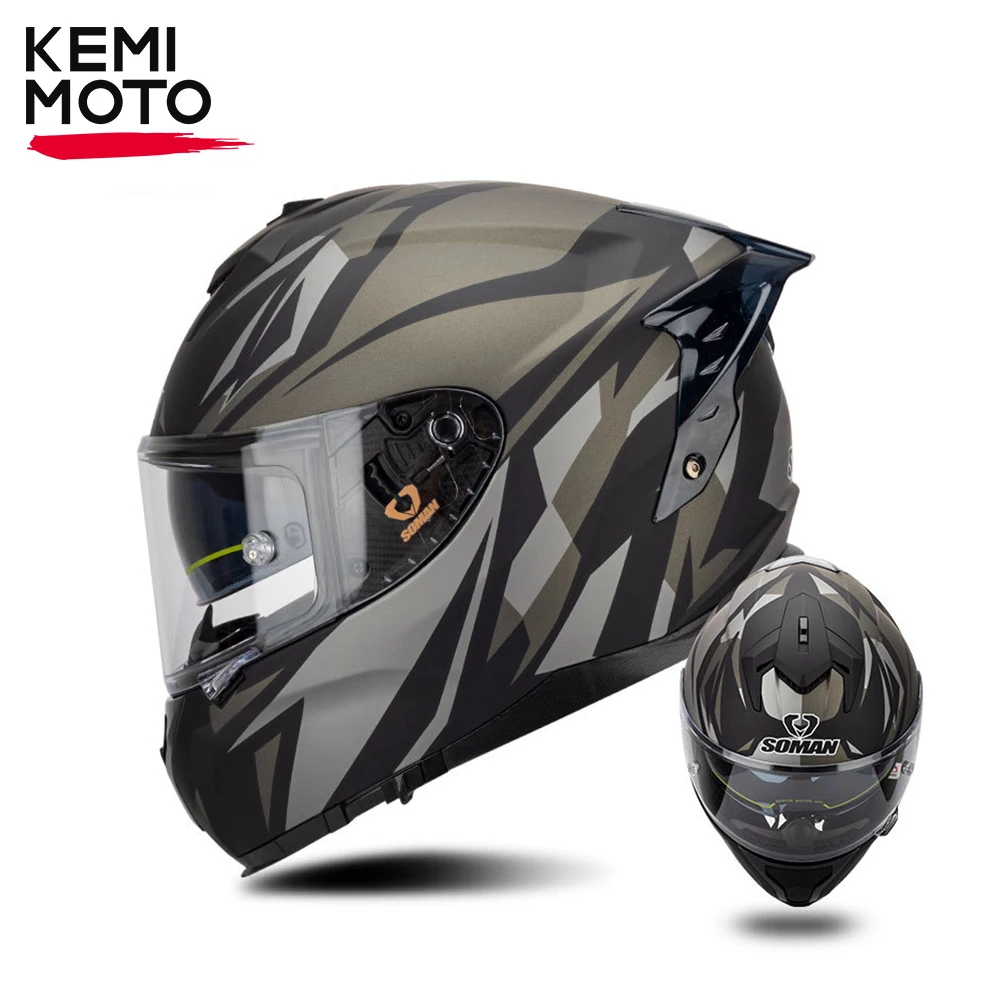 Motorcycle-Racing-Helmet-Flip-Up-Full-Face-ECE-Certification-ABS-Shell ...
