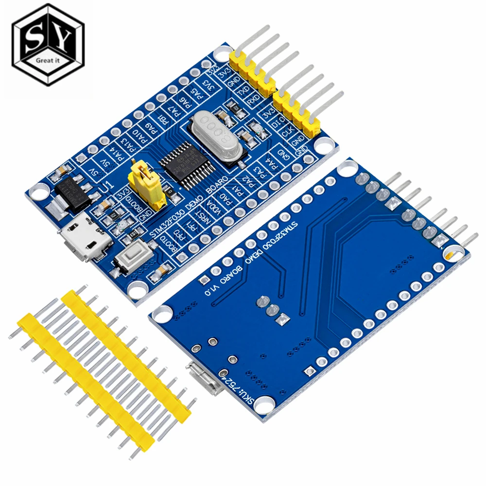 48-MHz-STM32F030F4P6-Small-Systems-Development-Board-CORTEX-M0-Core ...