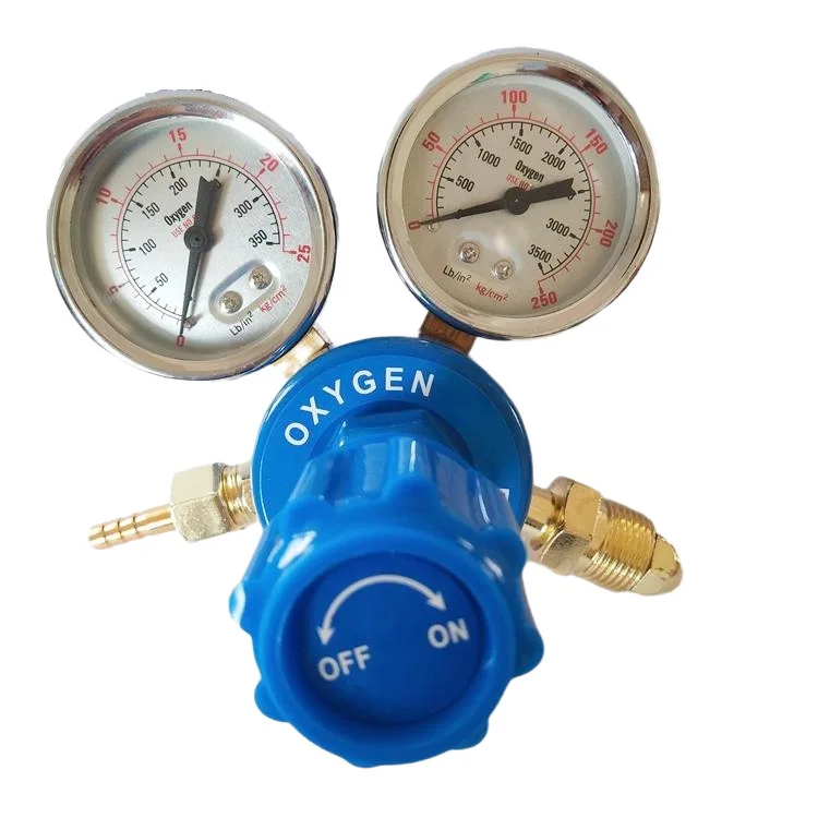 HX0013-Wire-Aluminum-Flat-Bottom-Oxygen-Pressure-Reducer-Acetylene ...