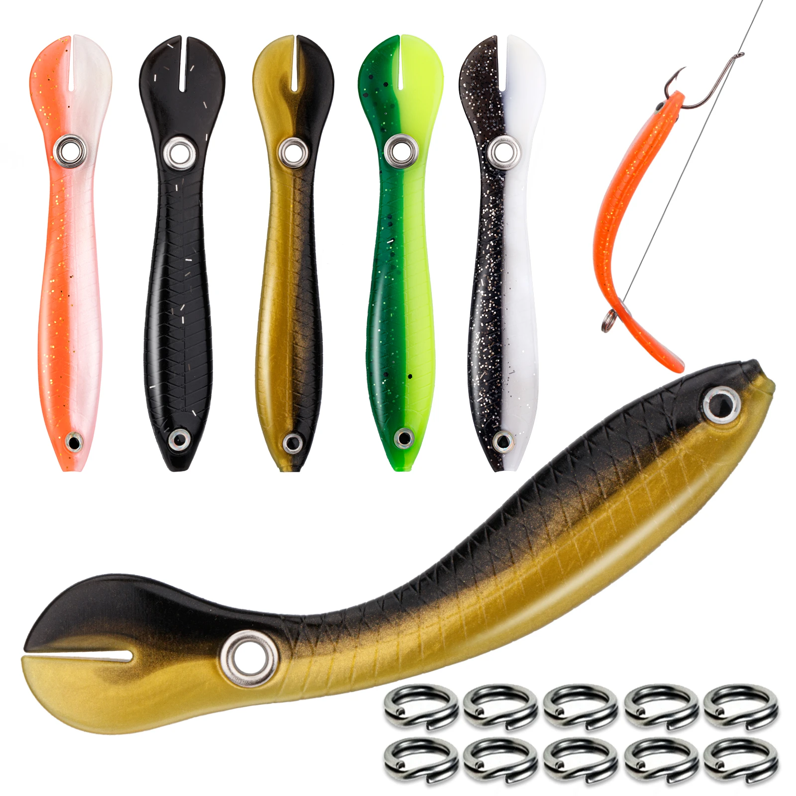 Powerful Bionic Fish Lure Soft Bionic Fishing Lure For Saltwater ...