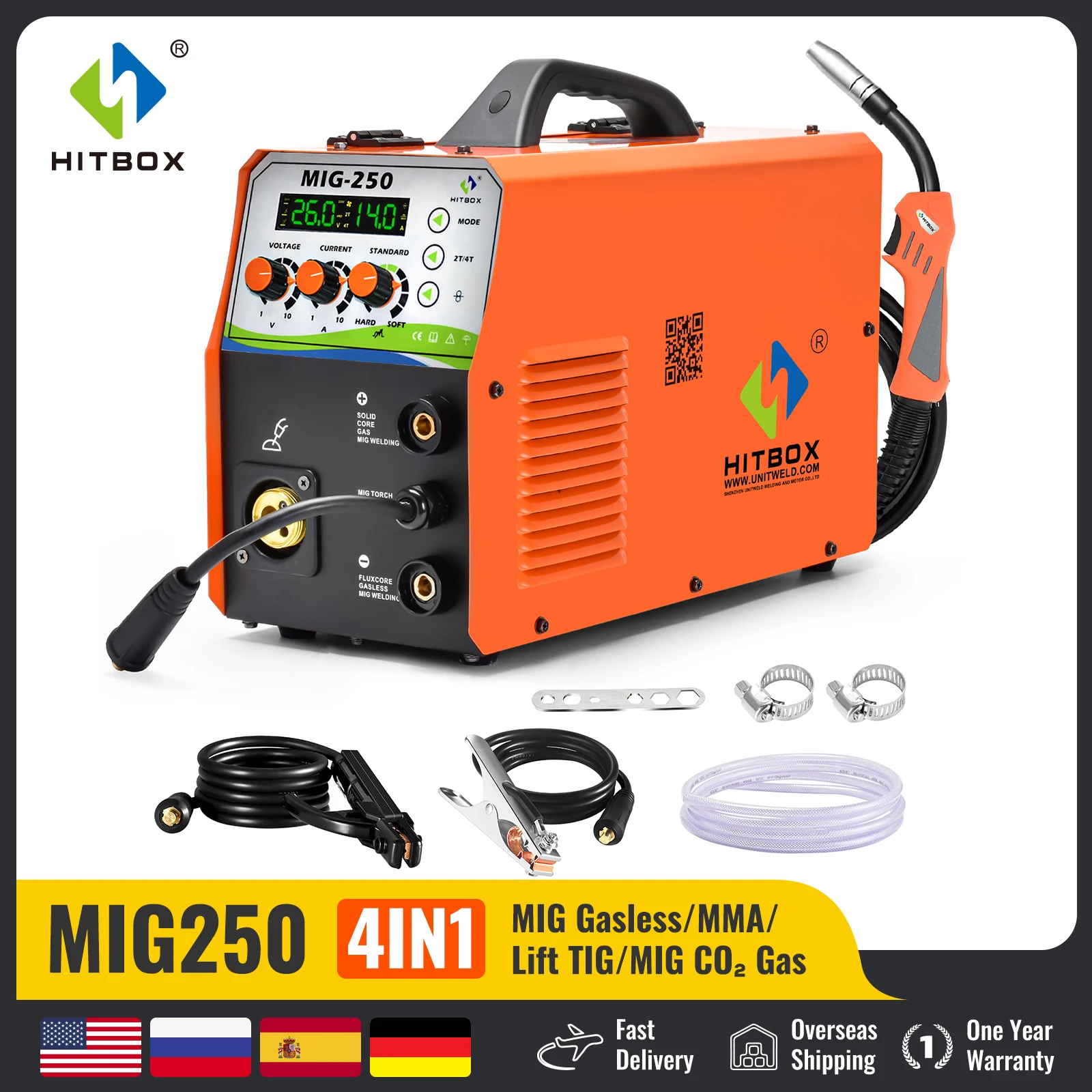 HITBOX-MIG250-Semi-automatic-Welding-Machine-3-in-1-TIG-MIG-Mini ...