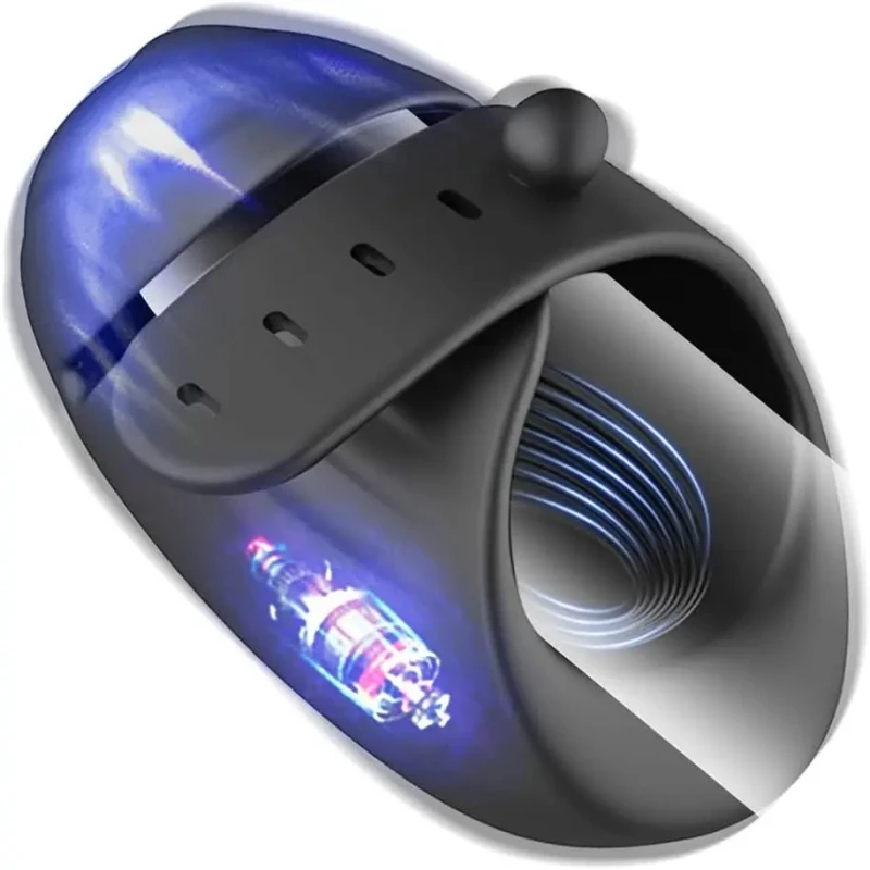 Adjustable-3-in-1-Penis-Trainer-Vibrator-Male-Masturbator-10-Vibration ...