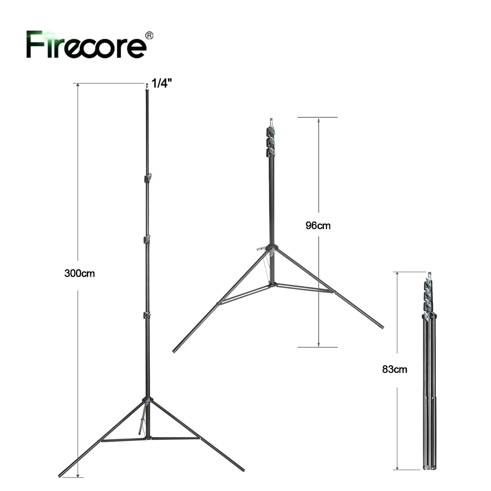 FIRECORE-Metal-Tripod-3M-Laser-Level-Nivel-Laser-Tripod-4-Knots ...