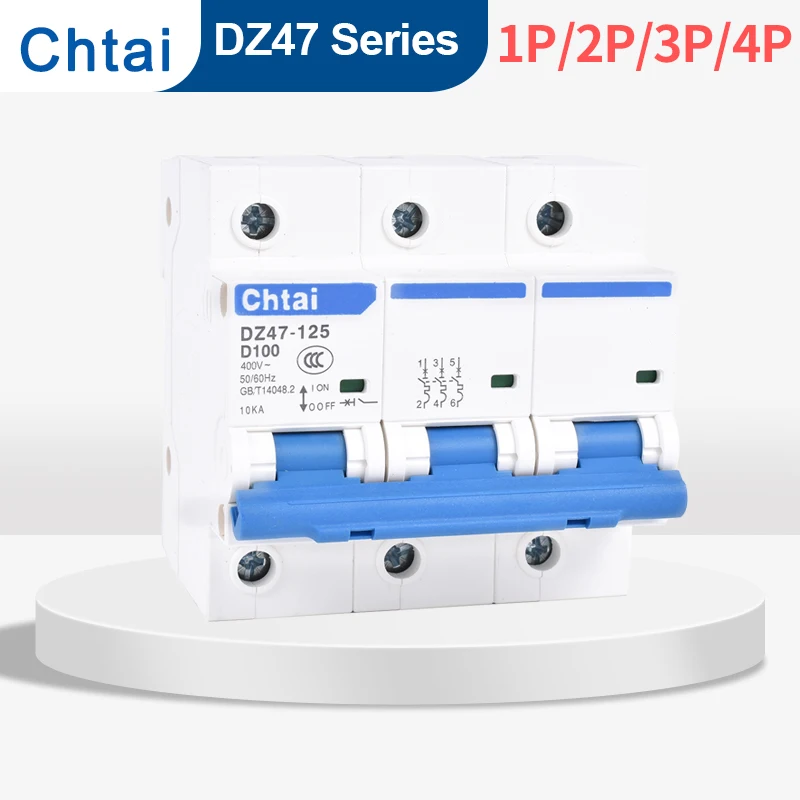 Chtai-Interruptor-de-aire-de-cuatro-fases-MCB-1-4Poles-63-80-100-125a ...