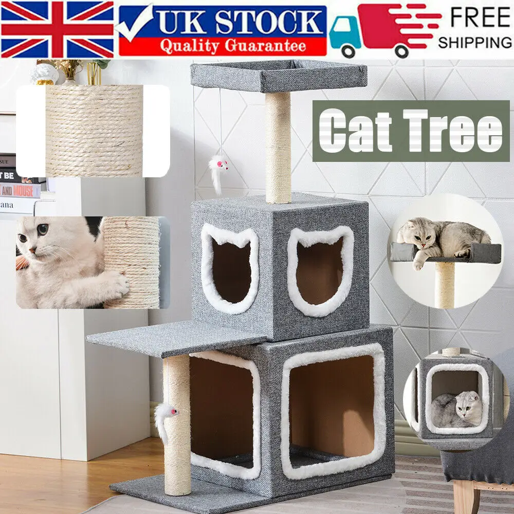 Tall-Cat-Tree-Tower-Cat-Climbing-Activity-Center-Luxury-Large-Kitten ...