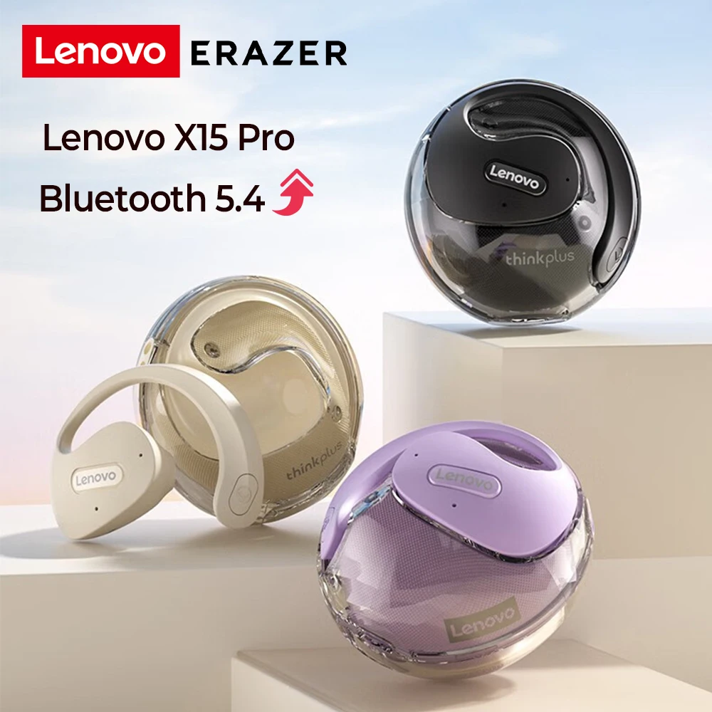 2024-Lenovo-X15-pro-Bluetooth-5-4-Earphones-Erazer-X15-Sports-Wireless ...