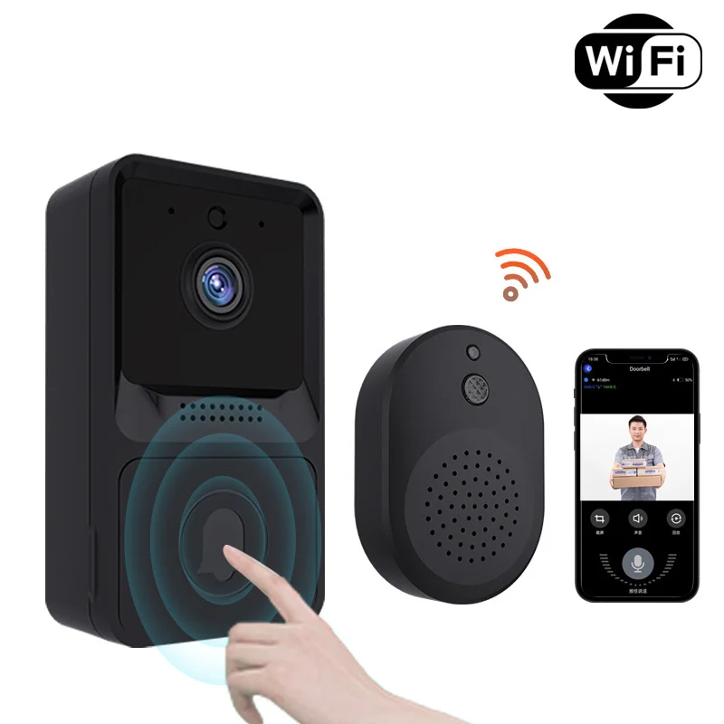 Wifi-Intelligent-High-definition-Night-Vision-Doorbell-Household ...