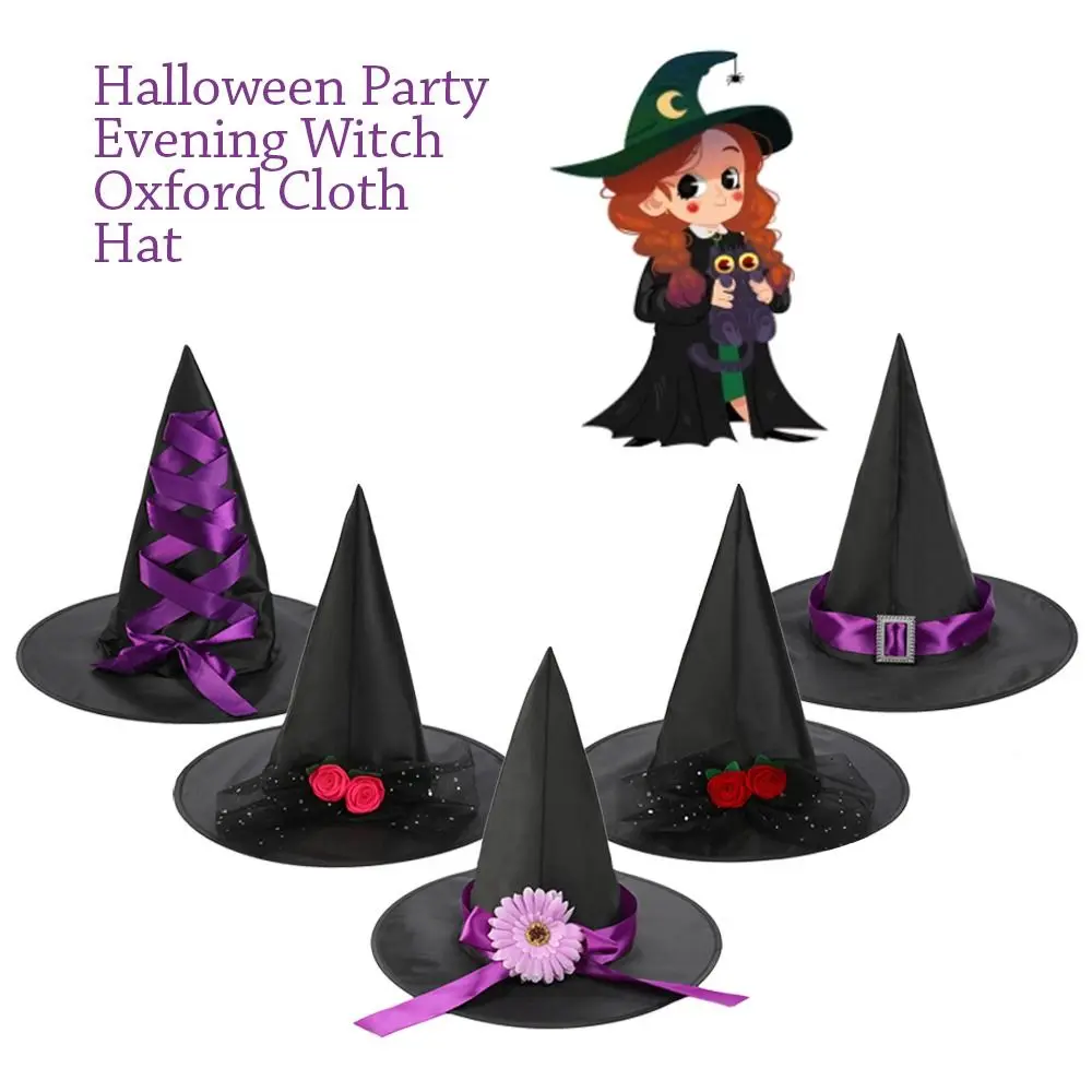 Sombrero-de-bruja-Vintage-port-til-divertido-para-fiesta-de-Halloween ...