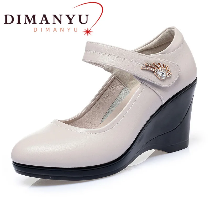 DIMANYU Women Shoes Wedge 2021 New Women Spring Shoes Platform High ...