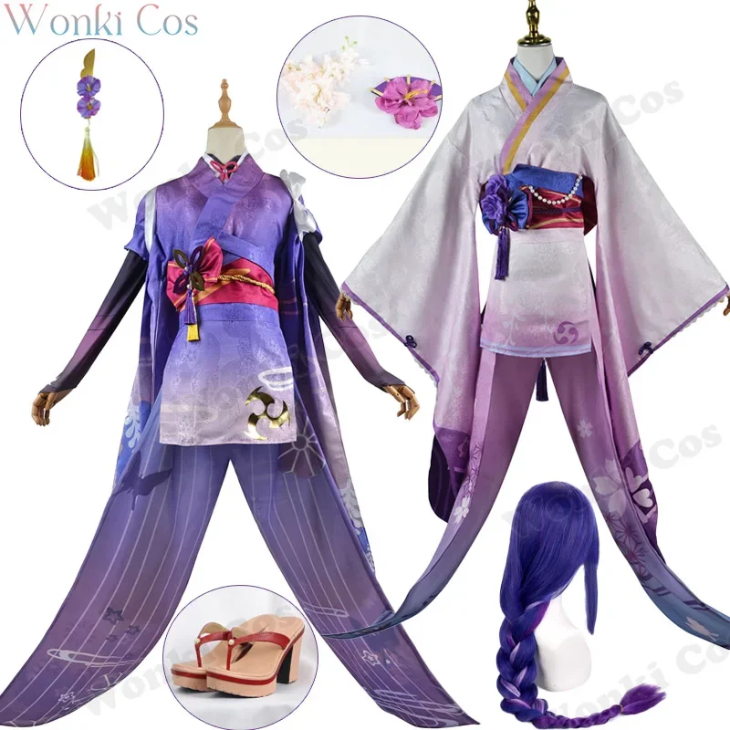 Raiden-Ei-Shougun-Beelzebul-Cosplay-Costume-Kimono-Full-Set-Suits ...
