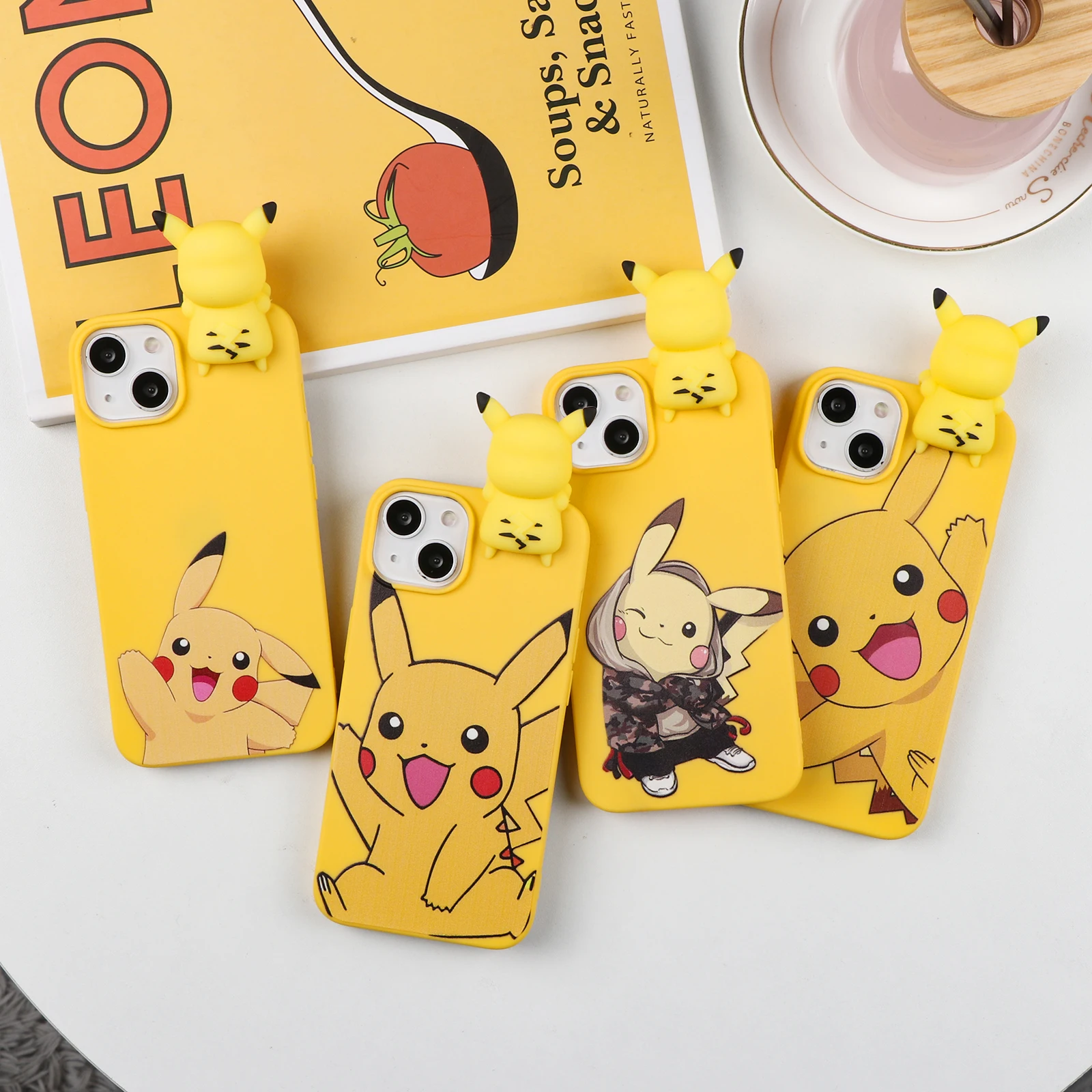 3d Pokemon Pikachu Doll Matte Phone Case For Xiaomi Mi A3 8 9 10 11 ...