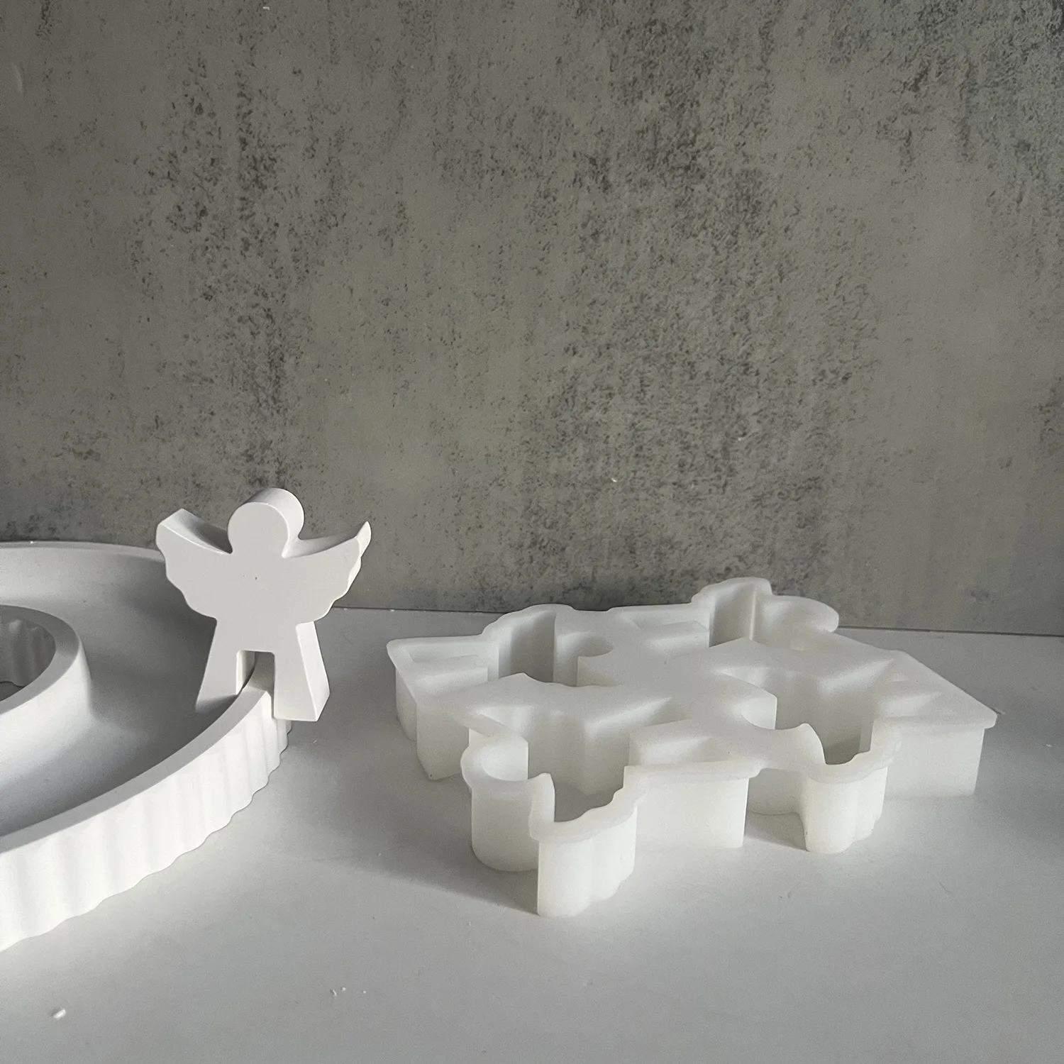 Neue-4-sogar-Engel-Silikon-form-DIY-Ostern-Ornament-Handwerk ...