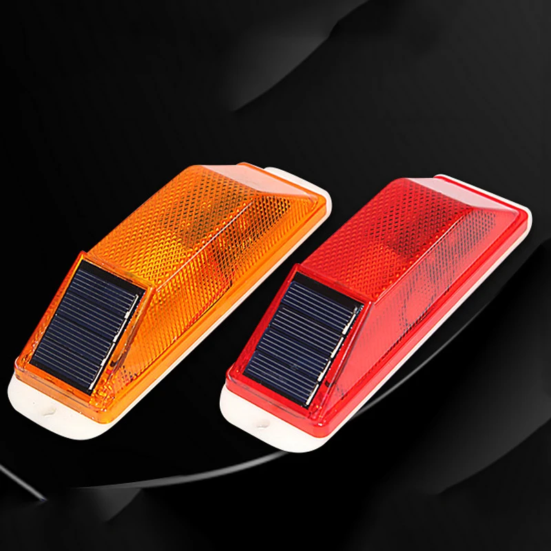 Warning-LED-Lamp-Strobe-Solar-Powered-Flash-Traffic-Caution-Light-Chip ...
