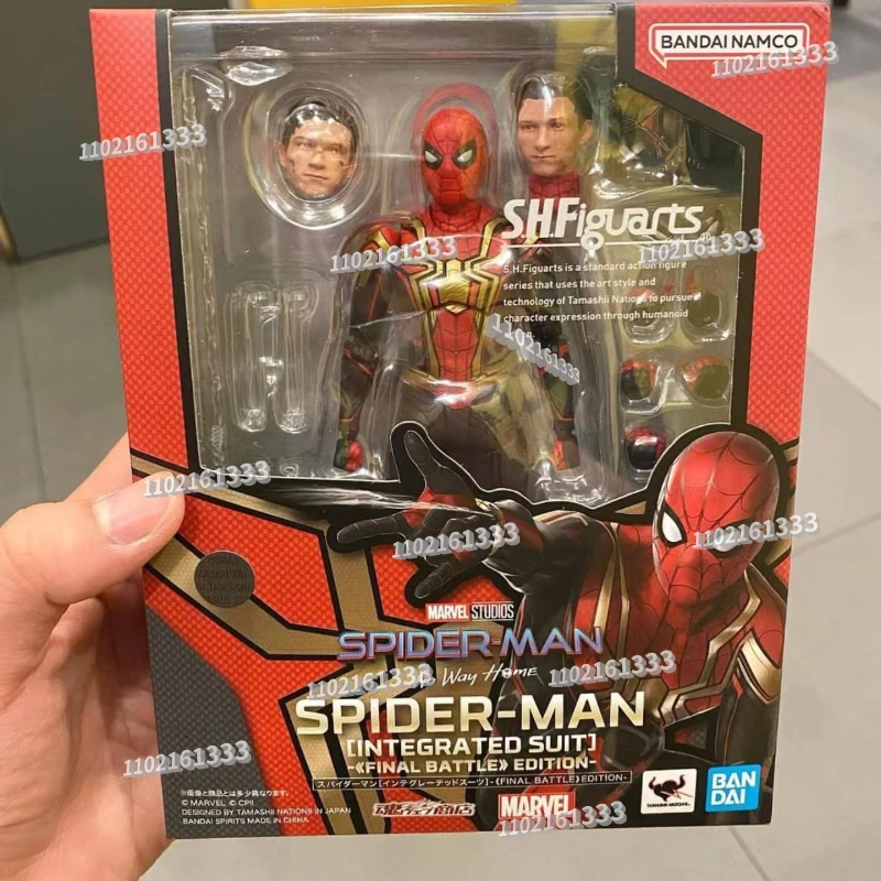 In Stock Bandai SHF Marvel Spider Man 3 Integrated Suit Tobey Maguire ...