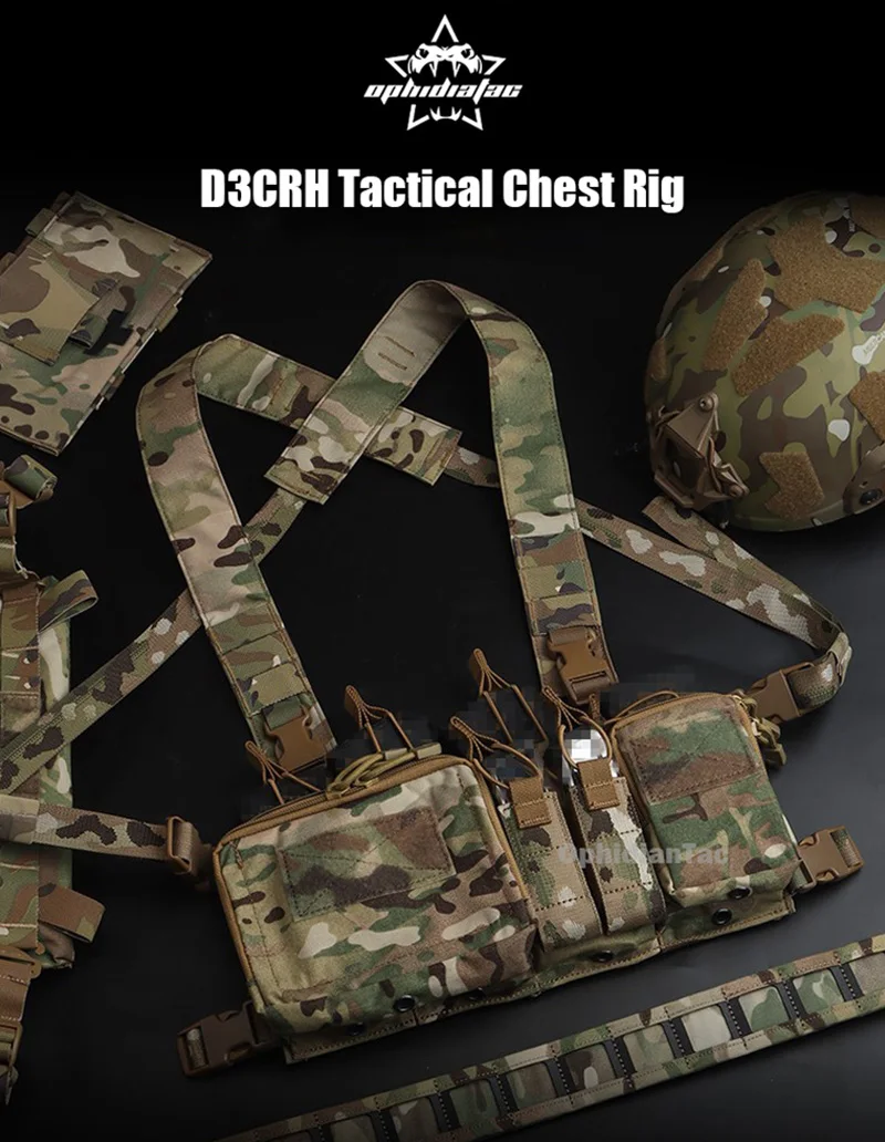 OPHIDIAN охотничий D3CRH нагрудник Molle чехол жилет уличный CS игры ...