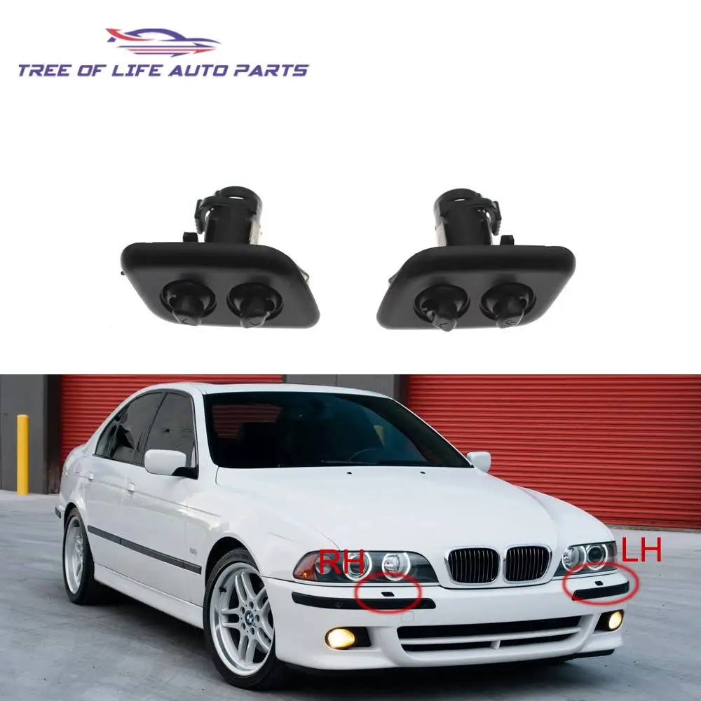 New Headlight Headlamp Washer Nozzle Jet Sprayer For BMW 5 Series E39 ...