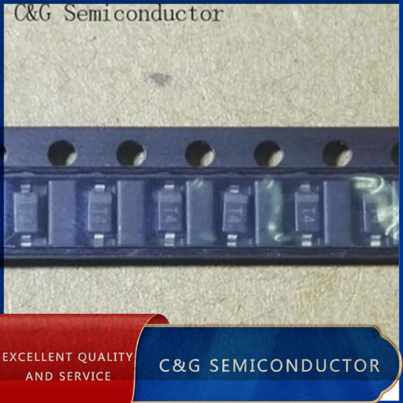 100pcs 1206 1n4148w T4 1n4148 In4148 Sod-123 Switching Diode Sod123 ...