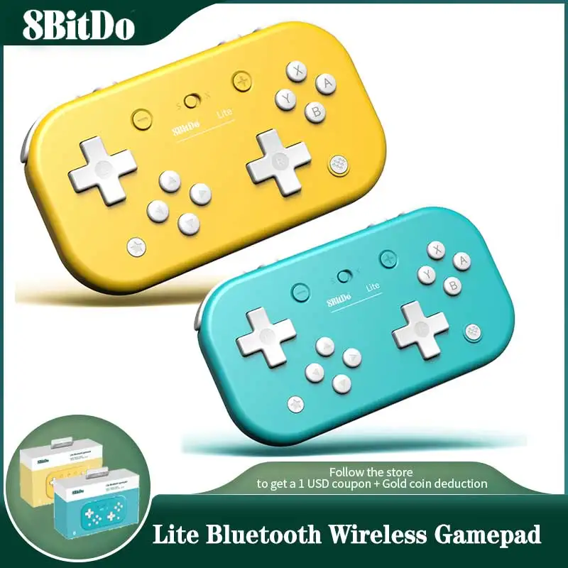 8BitDo-Lite-Bluetooth-Wireless-Gamepad-for-Nintendo-Switch-Lite-Windows-Game-Controller-for ...