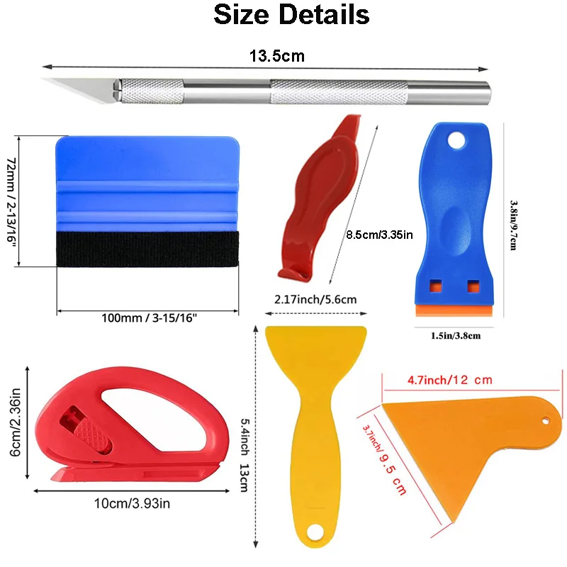 Car Wrapping Tools Kit – Glazed and Geared Up