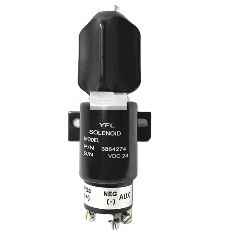 Excava-Fuel-Stop-Solenoid-Valve-3864274-24v-Fit-for-Cummins-Solenoid ...