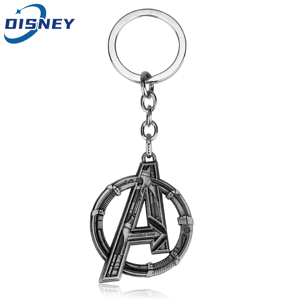 Marvel-Logo-Keychain-The-Avengers-Figure-Captain-America-Backpack-Key ...