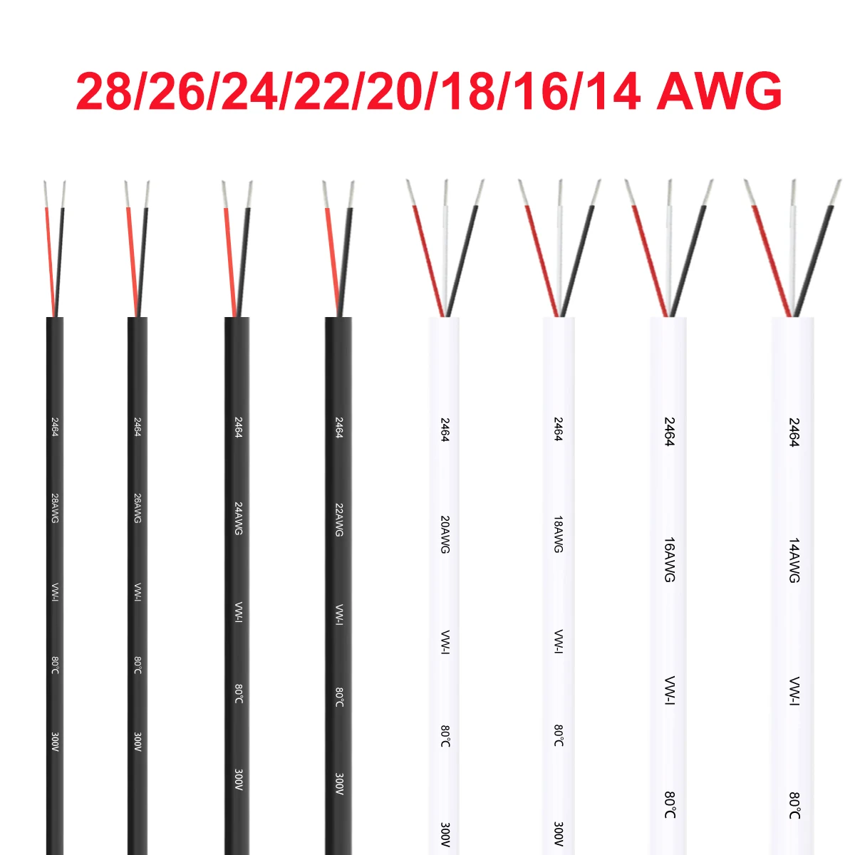 2-100M-2-3-Core-Electrical-Wires-12V-Hookup-Multi-Conductor-Flexible ...