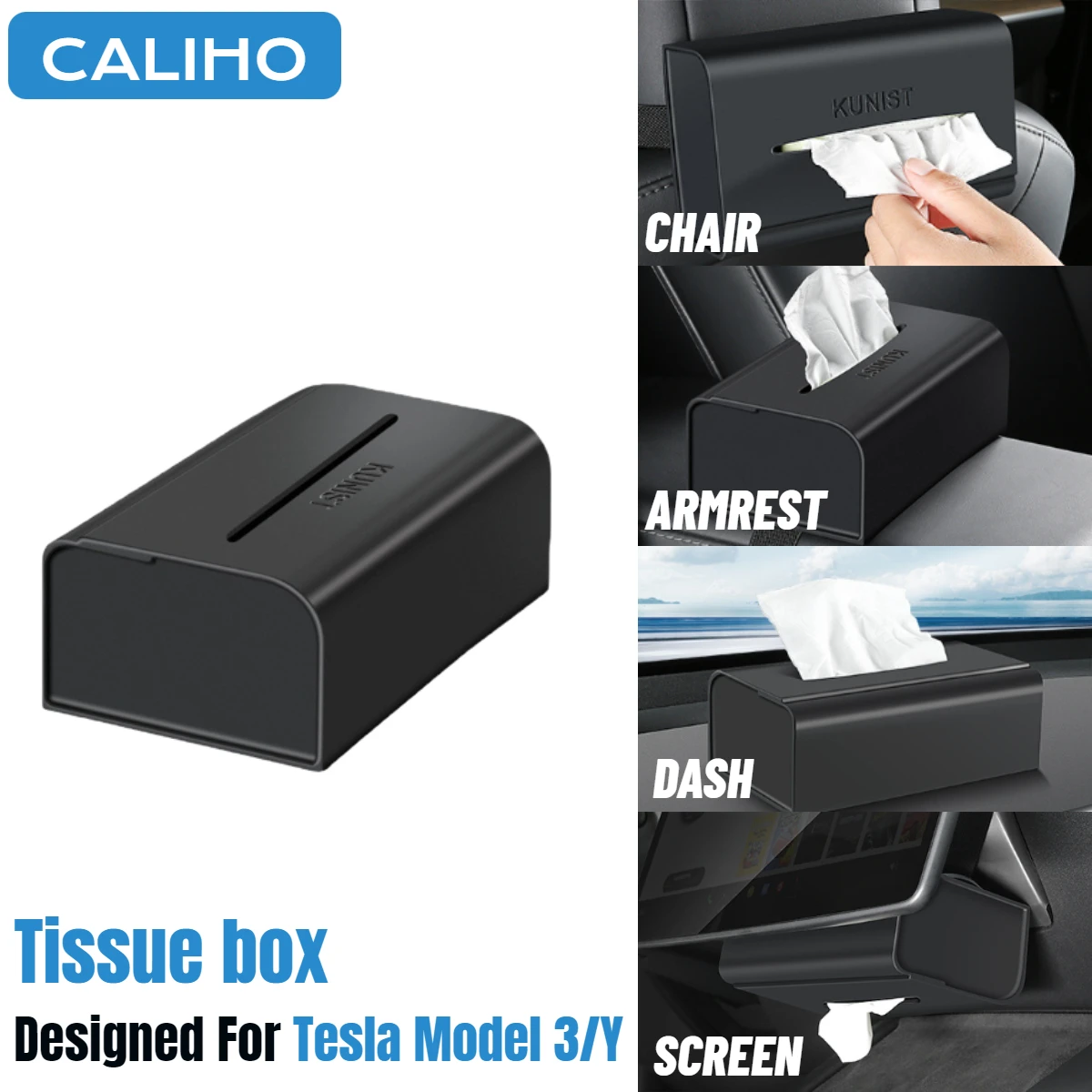 Tissue-Box-Cover-for-Tesla-Model-3-Y-S-X-Silicone-Car-Tissue-Holder ...