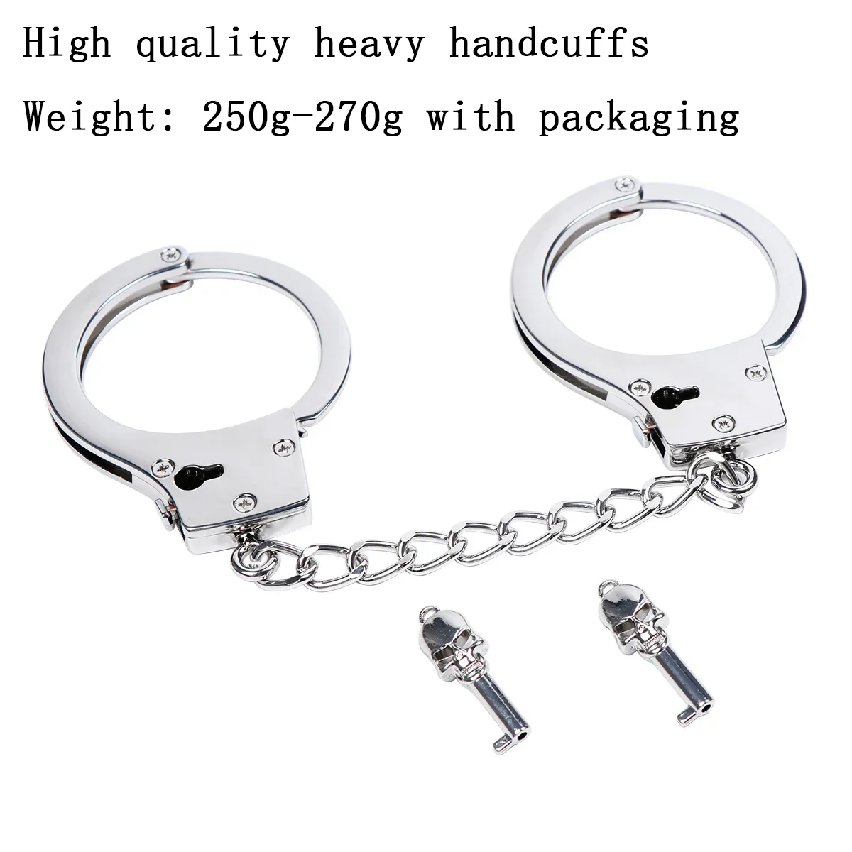 DUTRIEUX-Stainless-Steel-Handcuffs-Adjustable-Fetish-Restraints-BDSM ...