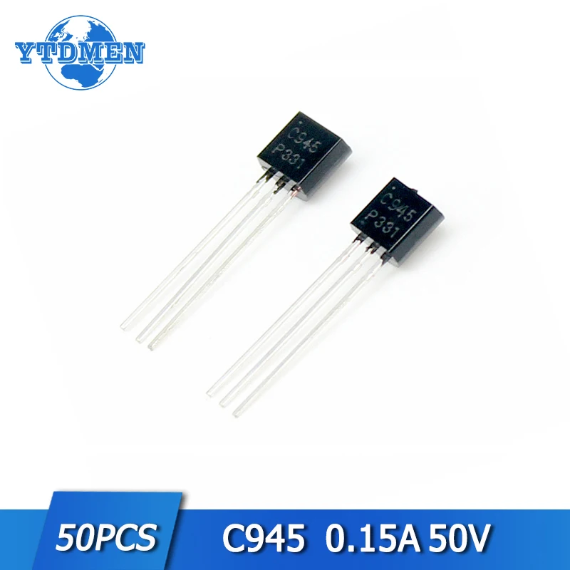 Kit-de-transistores-C945-de-50-piezas-Transistor-NPN-de-silicona-de ...