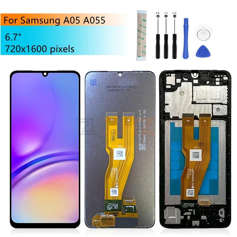 For-Samsung-Galaxy-A05-LCD-Display-Touch-Screen-Digitizer-Assembly-A055 ...