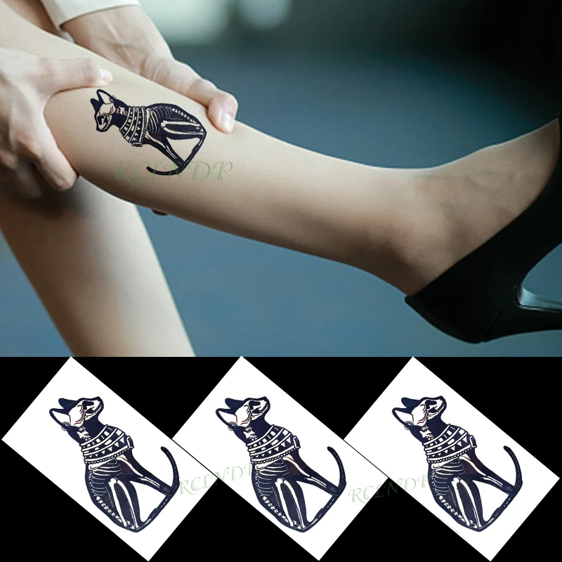 Bastet Tribal Tattoo